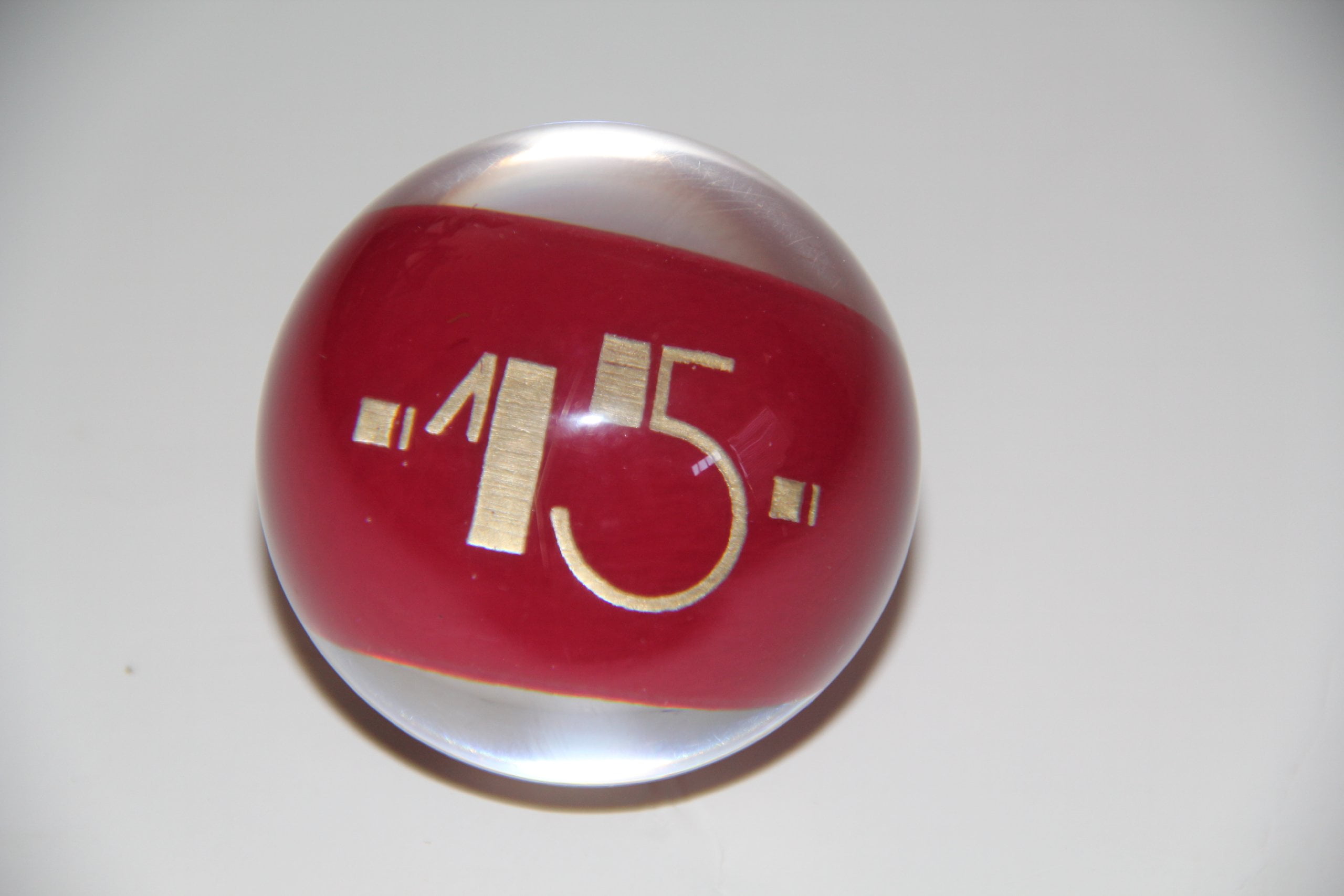 BuyBocceBalls Listing - EPCO Replacement Ball #15 Clear-Rocco Style ...