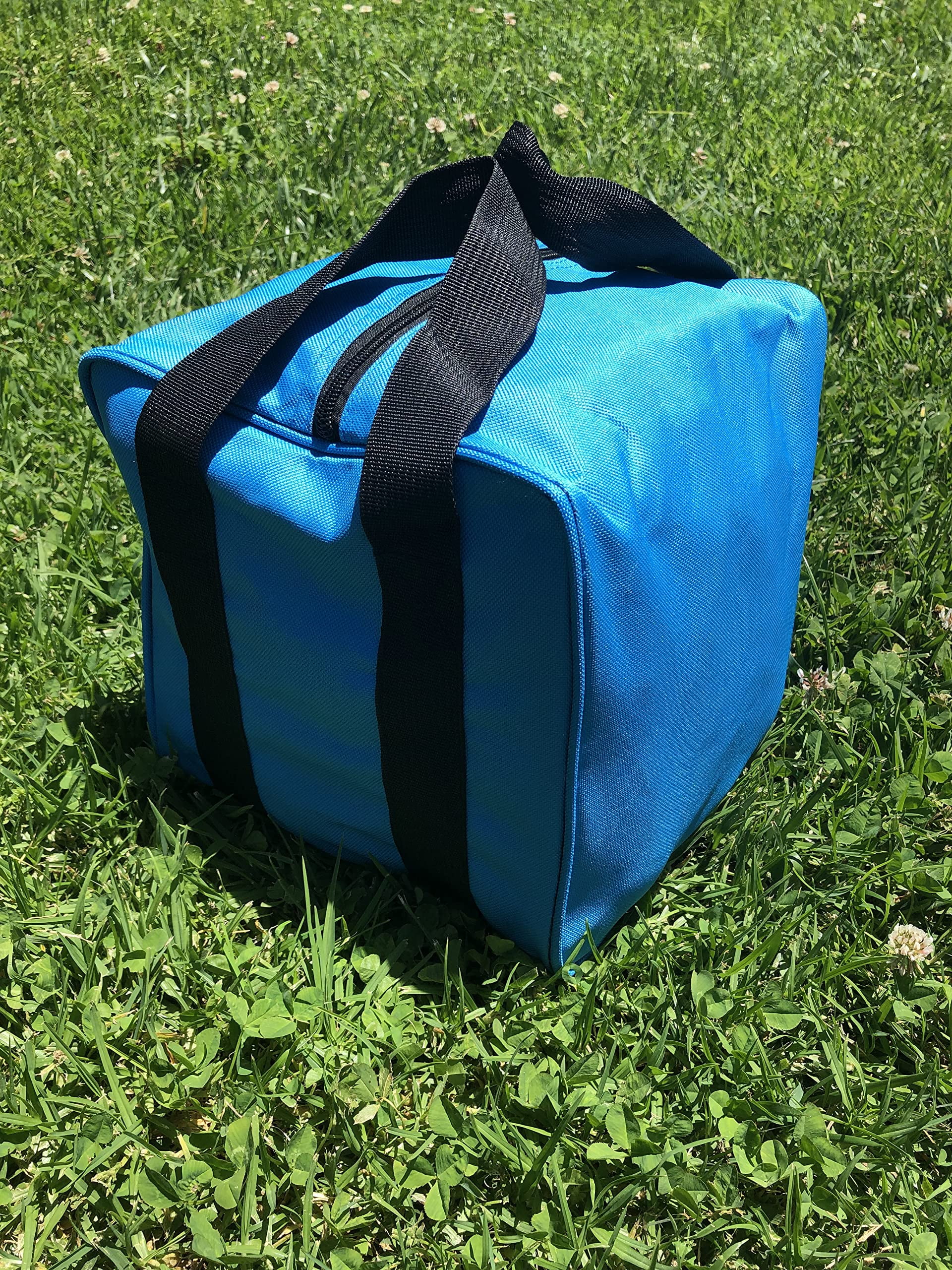 BuyBocceBalls Listing - - Extra Heavy Duty Nylon Bocce Bag - Light Blue ...