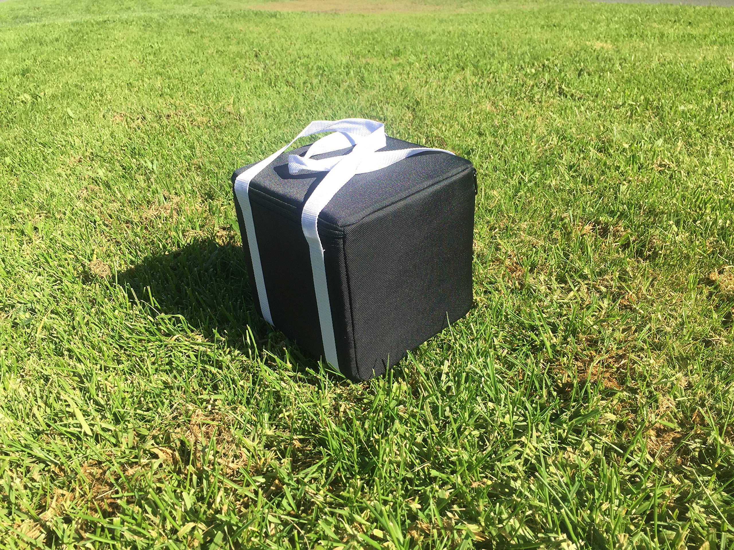 BuyBocceBalls Listing - Heavy Duty Nylon Bocce Bag - Black with White ...