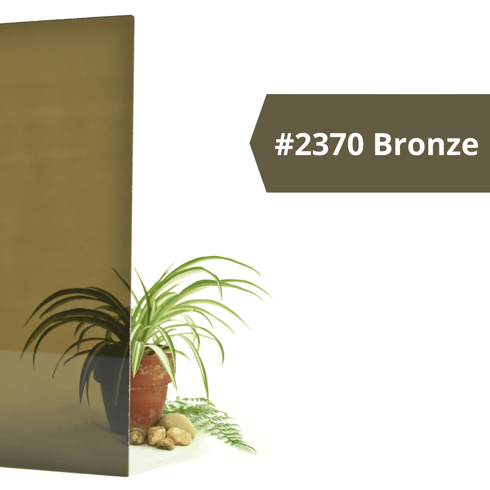 BuyPlastic 2370 Bronze Transparent Colored Acrylic Plexiglass Sheet 1/8 ...