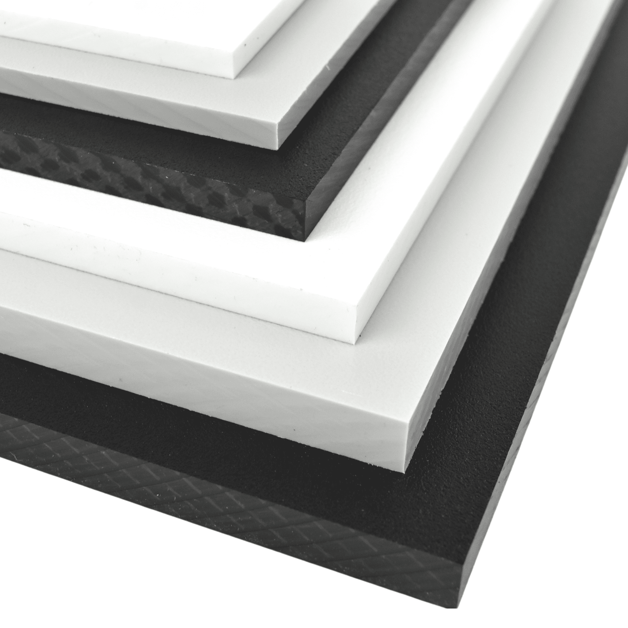 BuyPlastic Black HDPE Boat Board, Marine Grade Plastic Sheet 1/4" x 12 ...