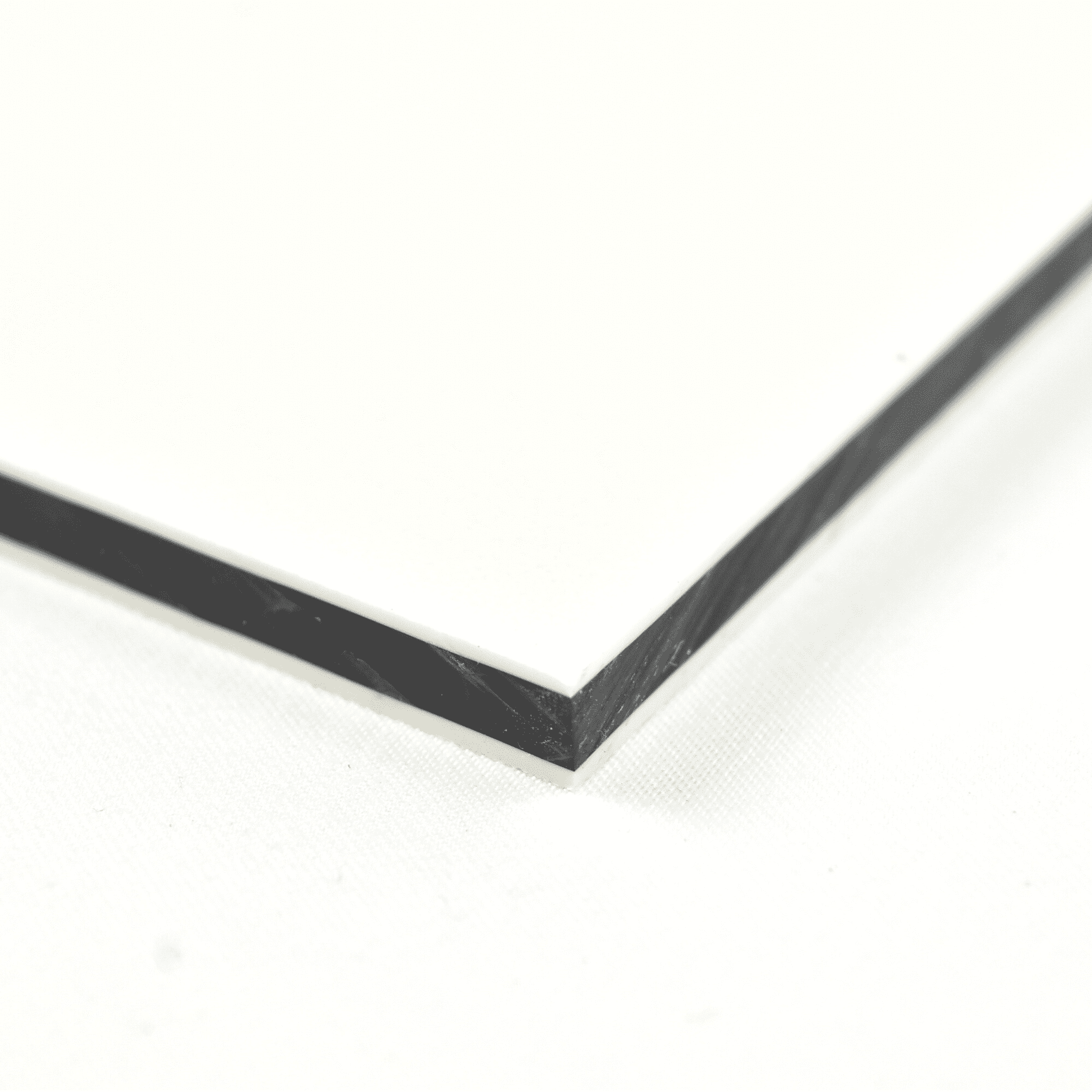 BuyPlastic King ColorCore Plastic Sheet 1/2" x 24" x 48" Arctic White ...