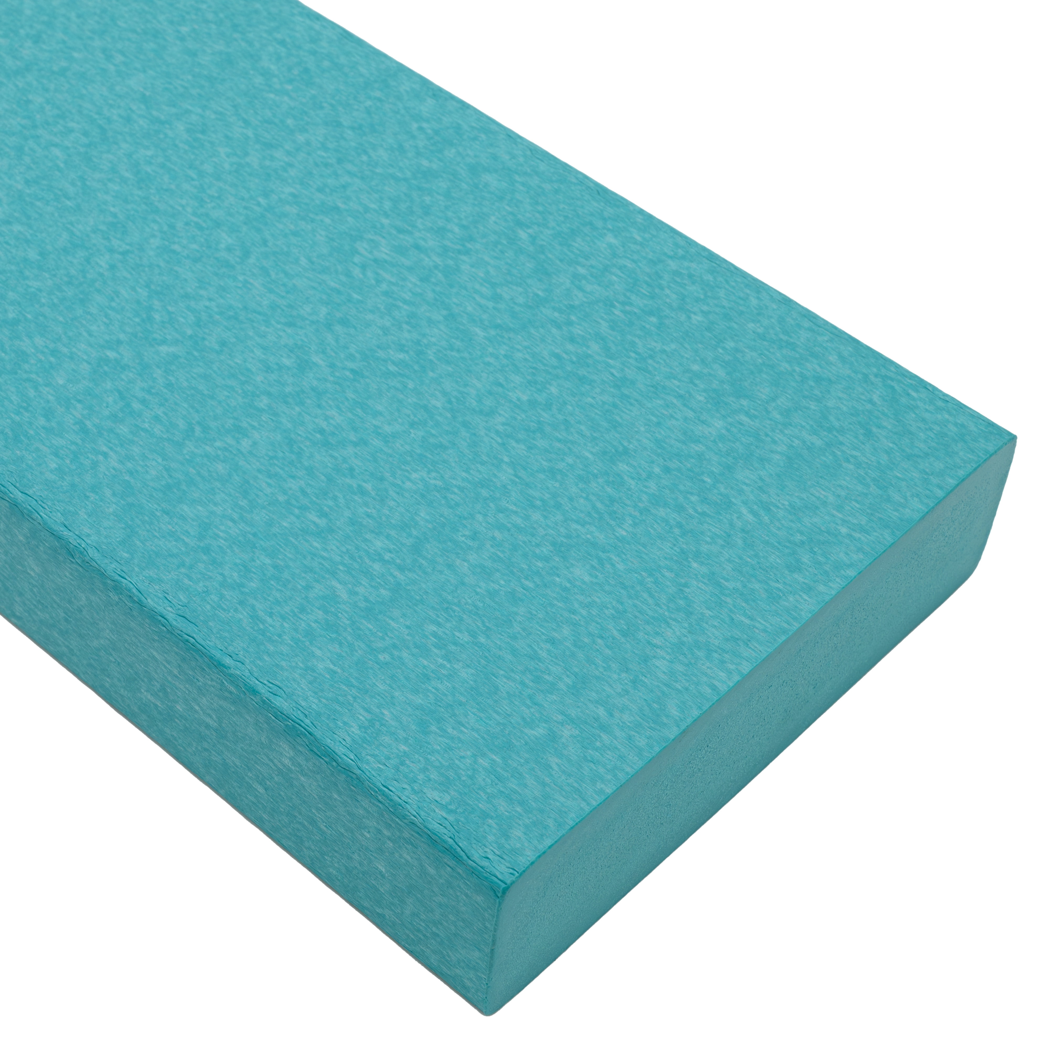 BuyPlastic Tangent Poly Lumber - Aruba Blue, 1x4 (0.75" x 3.5"), 36 ...