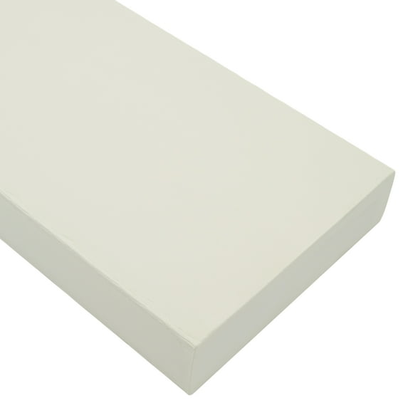 BuyPlastic Tangent Poly Lumber - Bright White, 2x6 (1.5" x 5.5"), 36 ...