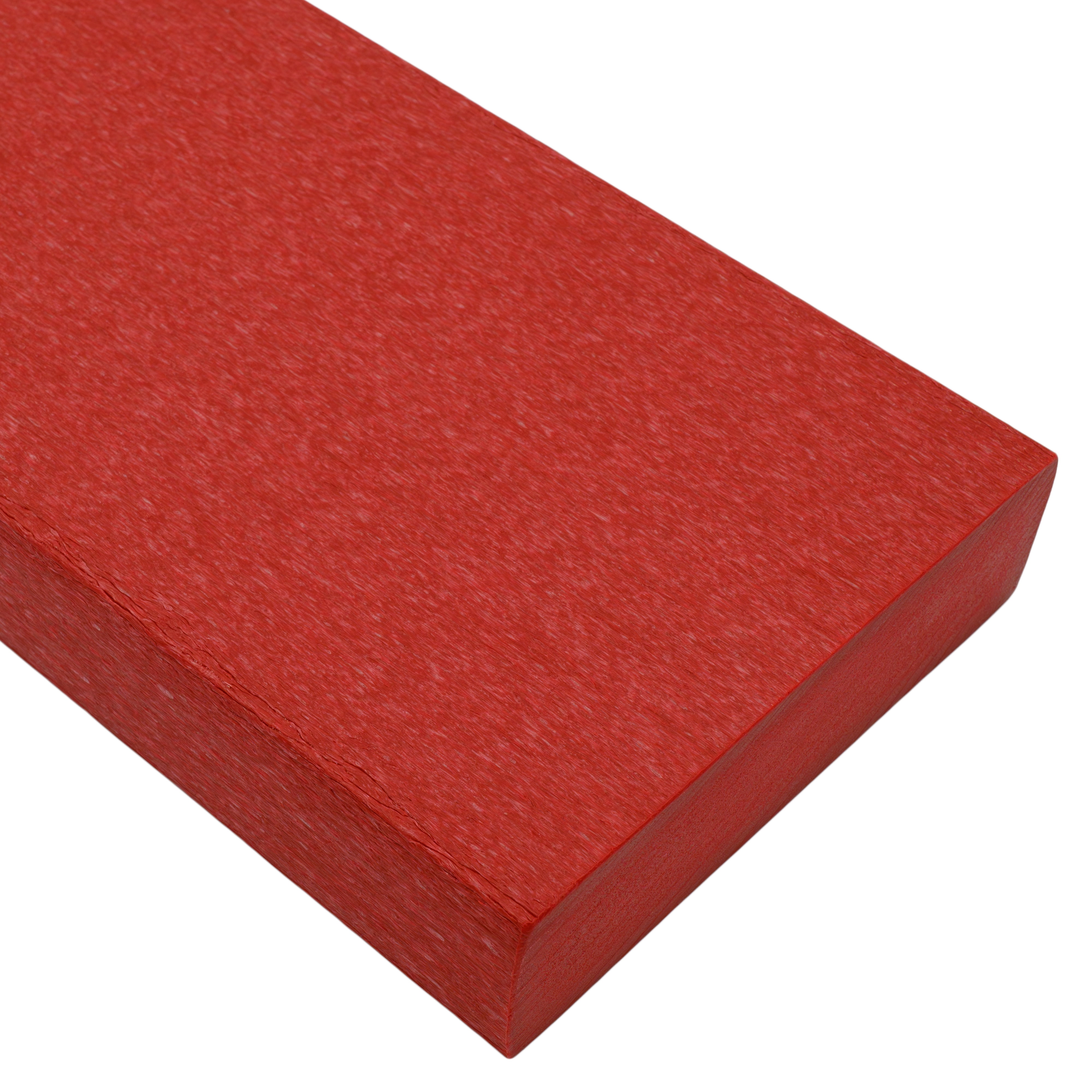 BuyPlastic Tangent Poly Lumber - Cardinal Red, 2x4 (1.5" x 3.5"), 36 ...