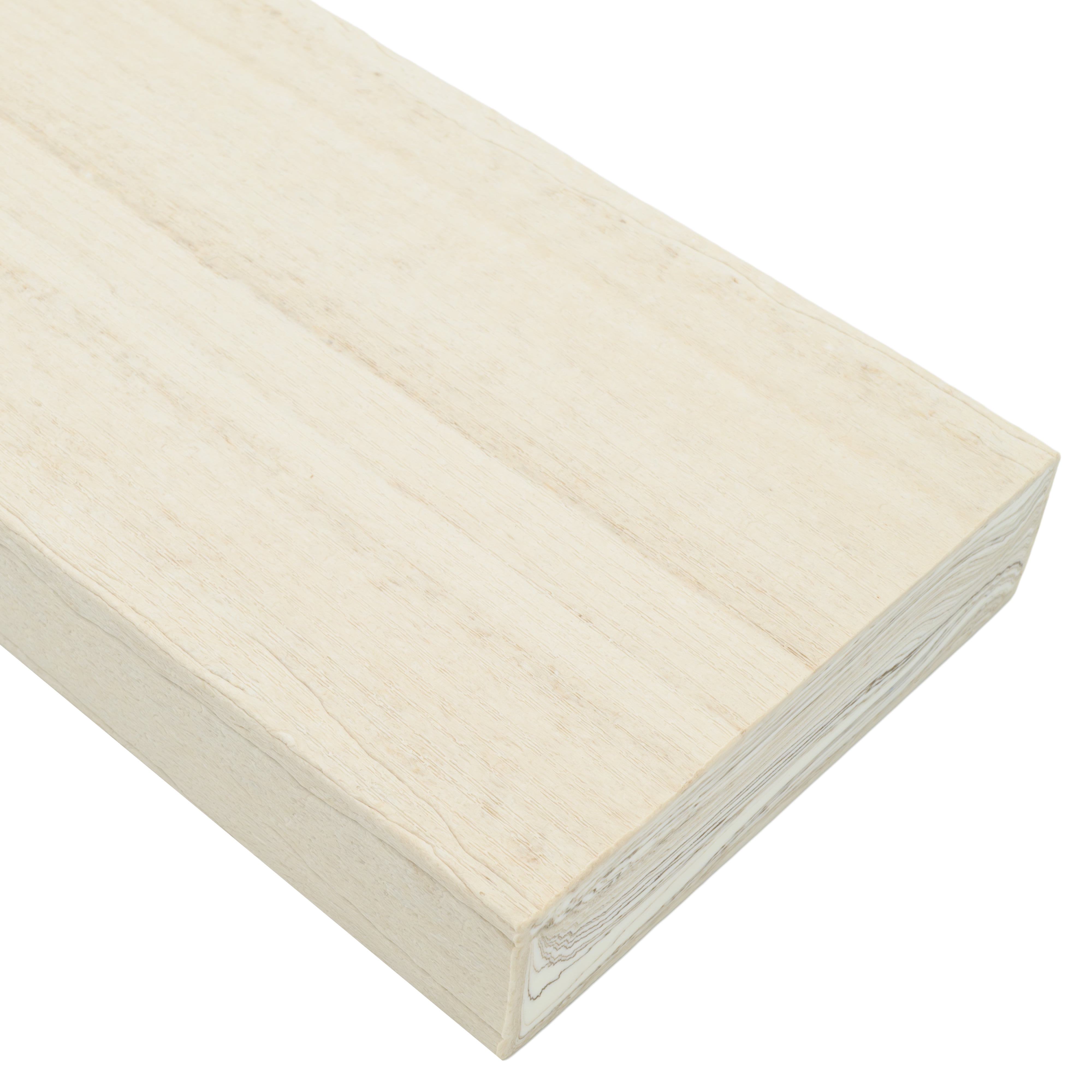 BuyPlastic Tangent Poly Lumber - Seashell, 1x4 (0.75" x 3.5"), 72 ...