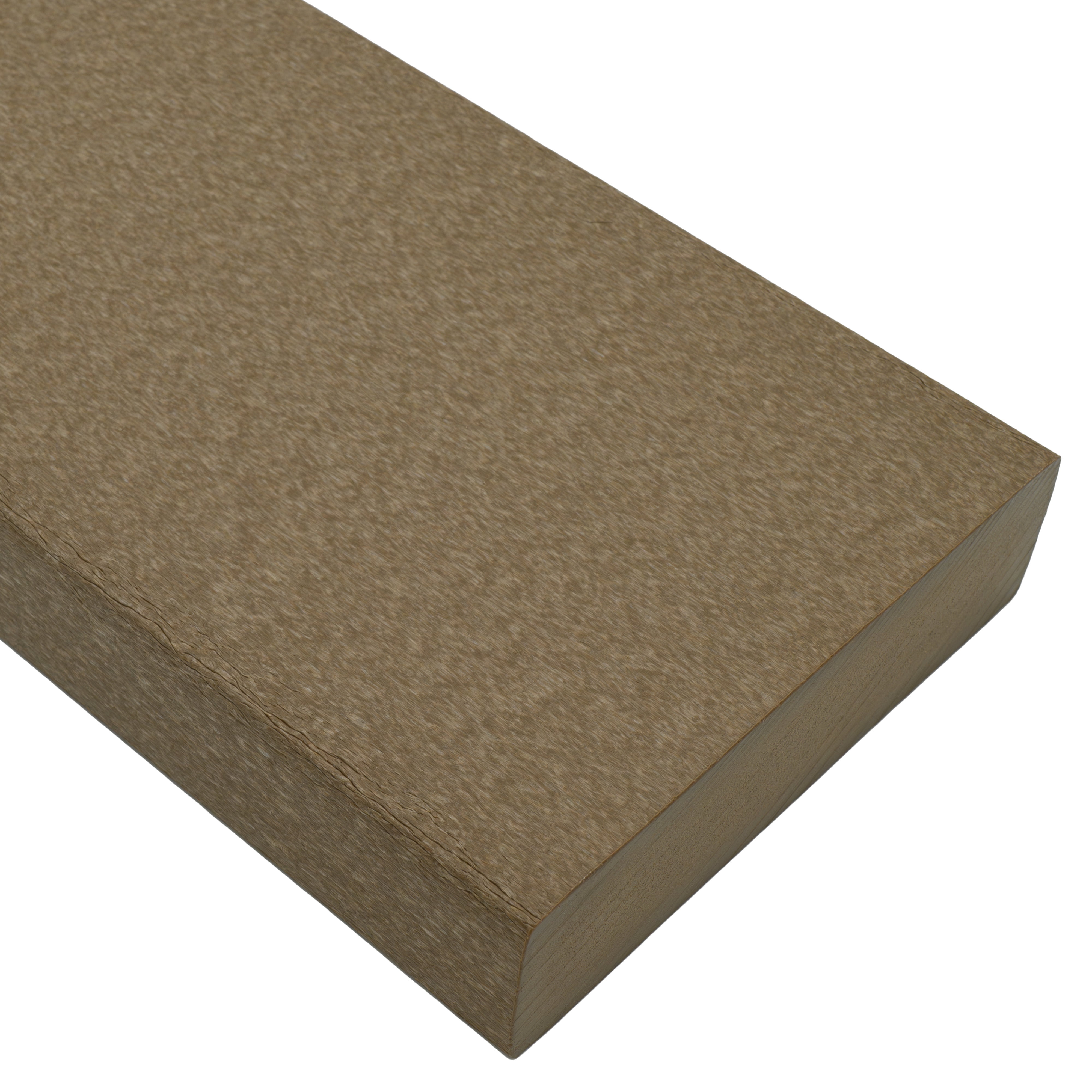 BuyPlastic Tangent Poly Lumber - Weathered Wood, 1x4 (0.75" x 3.5"), 72 ...