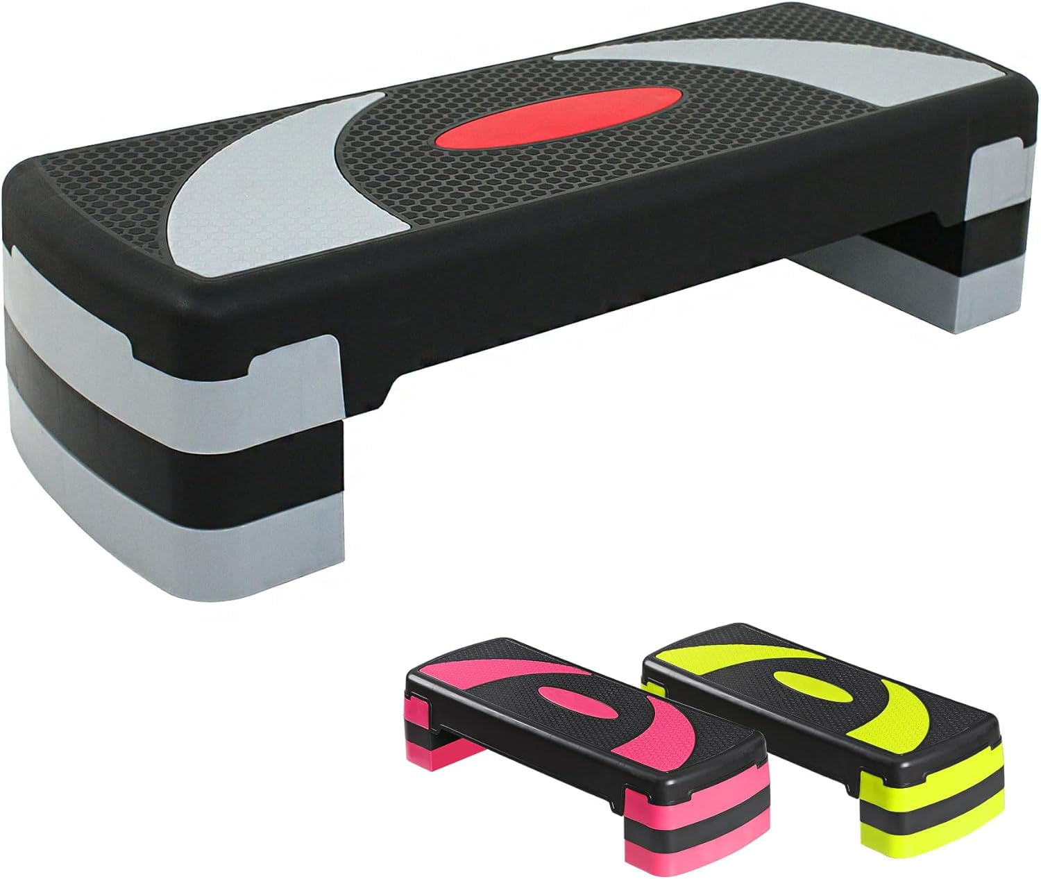 BuySphere 31 Inch Adjustable Workout Aerobic Step, Exercise Platform ...