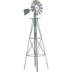 Costway 8 ft Ornamental Windmill with 4 Support Legs Decorative ...