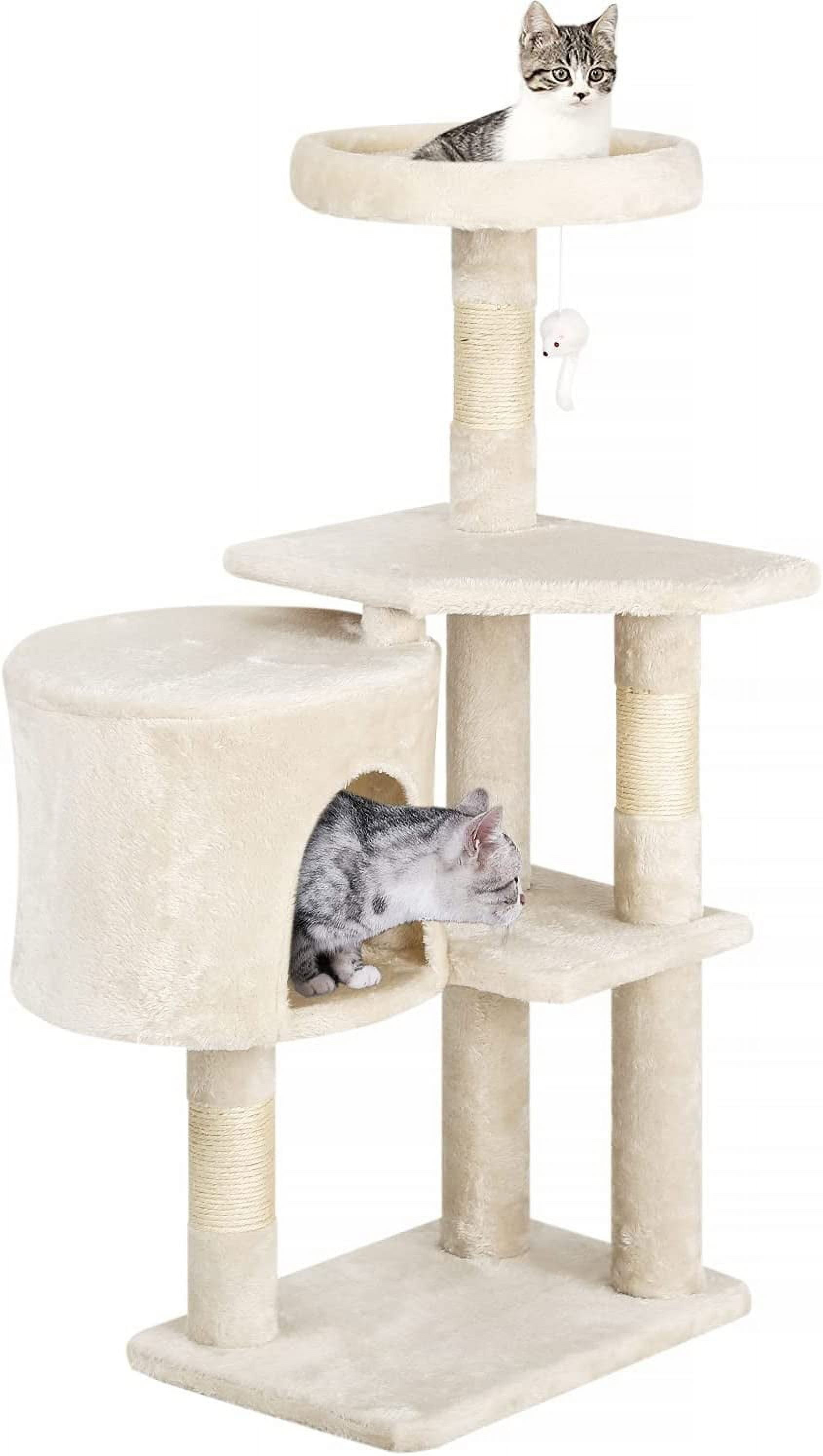 BuySphere Cat Tree 36 inch Tall Scratching Toy Activity Centre Cat ...