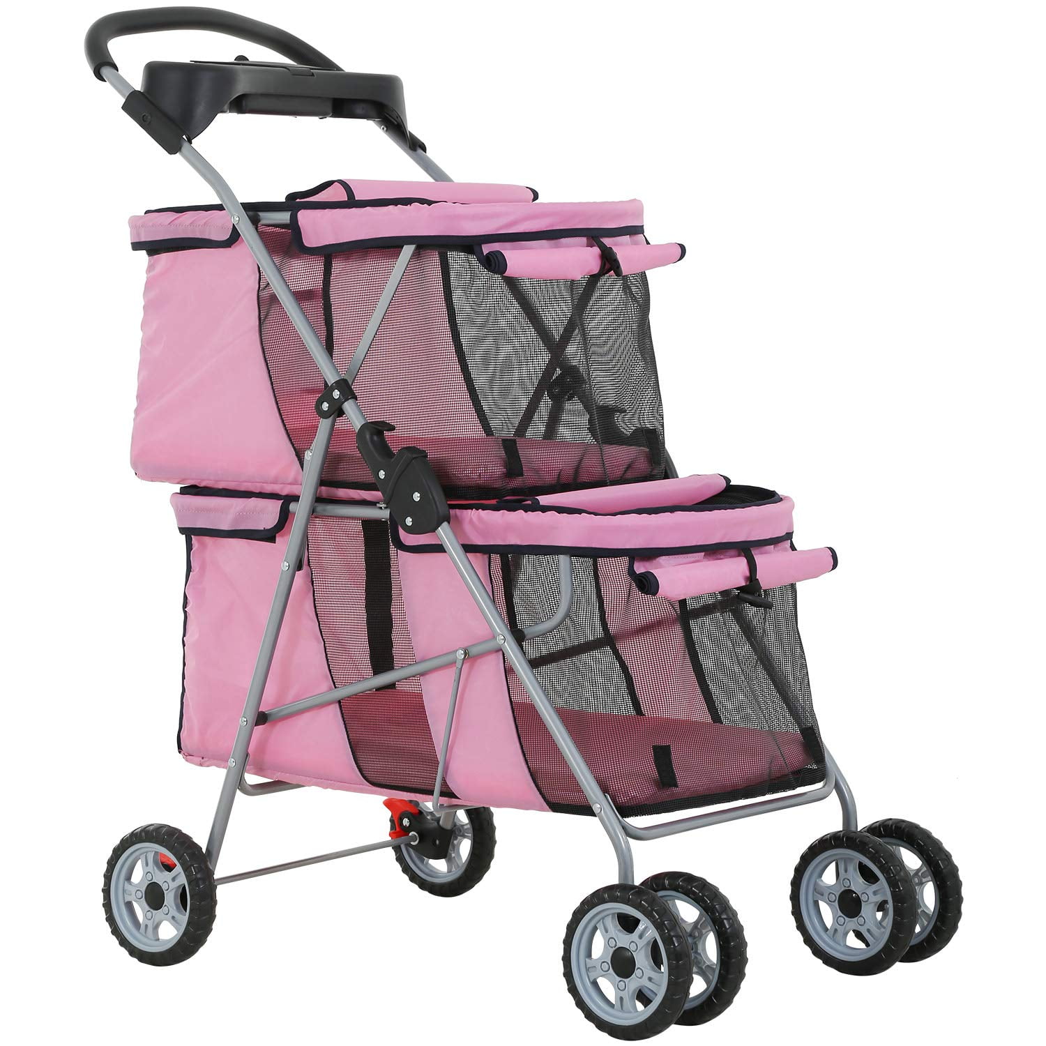 BuySphere Dog Stroller Cat Stroller Pet Carriers Bag Jogger Stroller ...