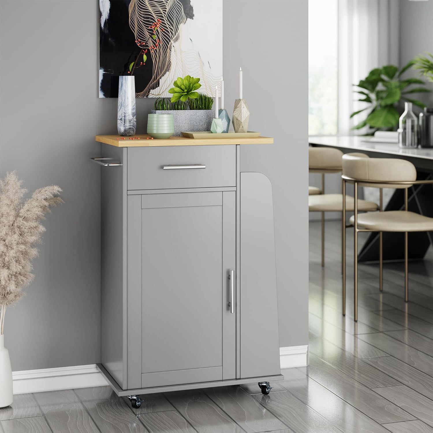 BuySphere Kitchen Island Cart Furniture cart on Wheels with Storage ...