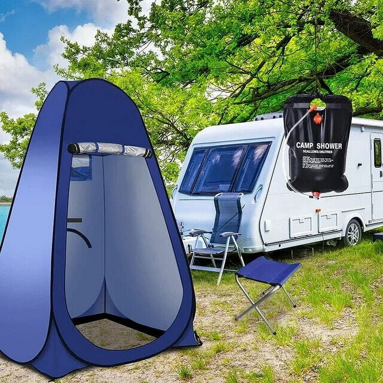 BuySphere Pop Up Tent Upgrade Privacy Shower Tent Portable Outdoor Sun ...