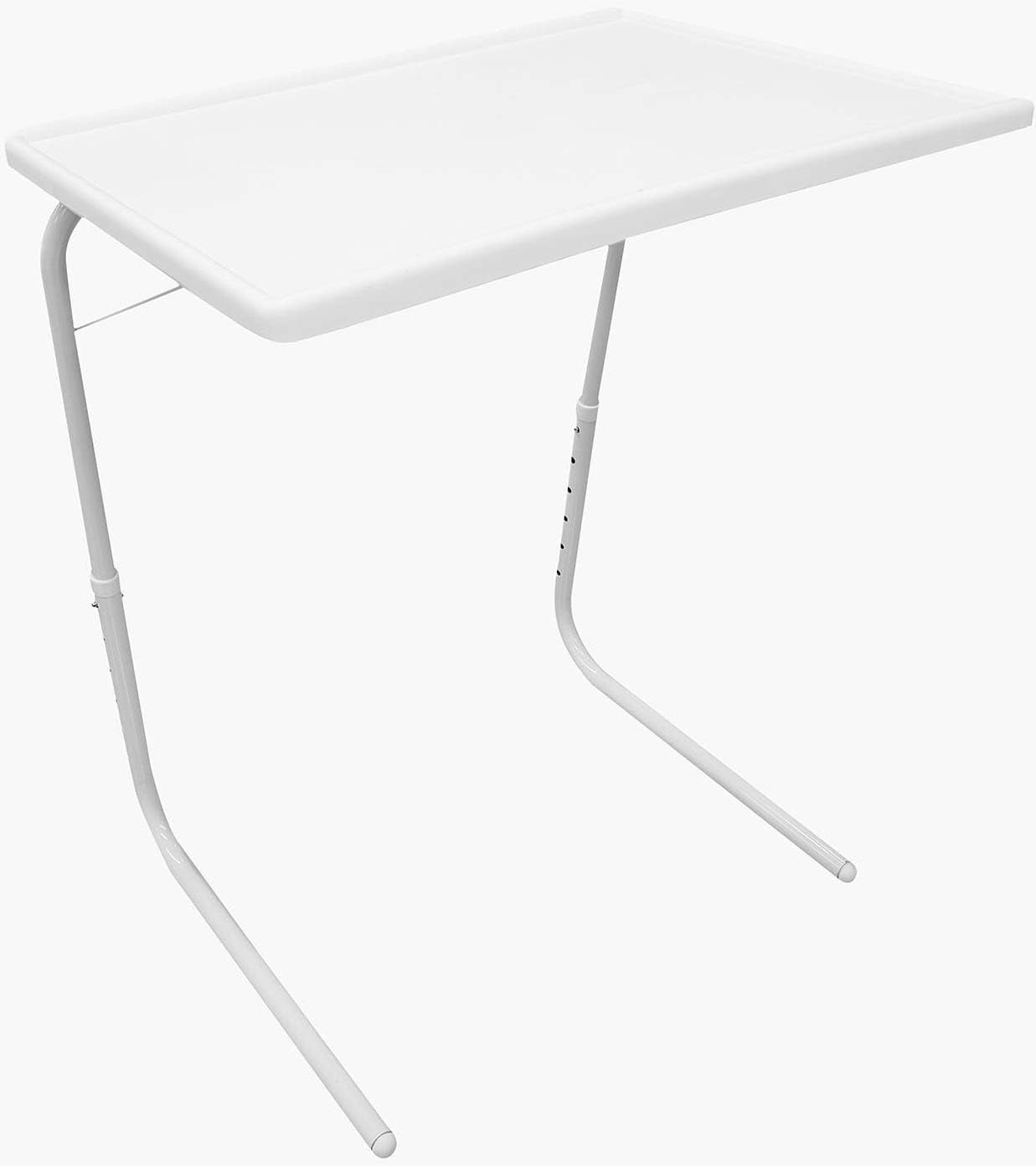 BuySphere Portable Foldable Modern White Plastic & Alloy Steel ...