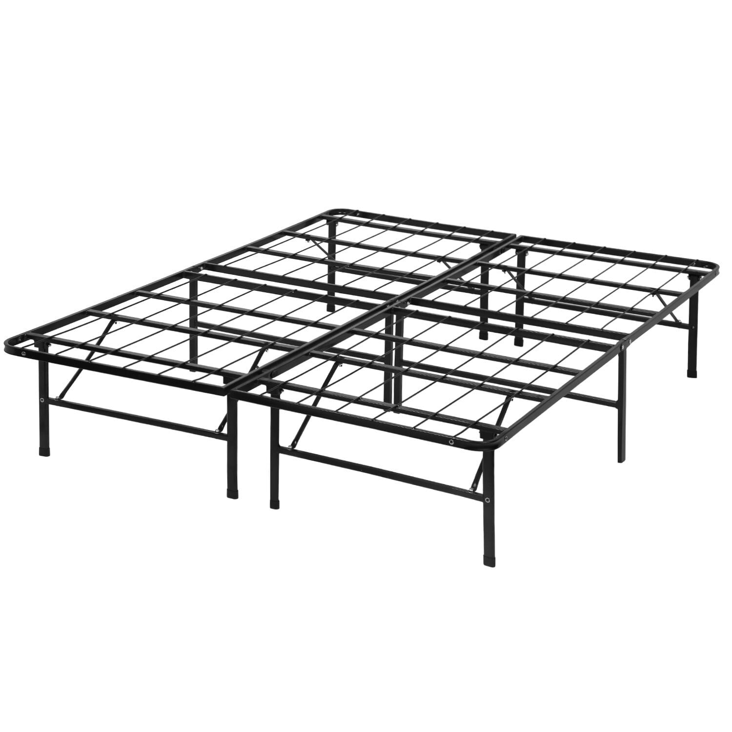 BuySphere Tool-Free Assembly Mattress Foundation, 14 Inch Metal ...