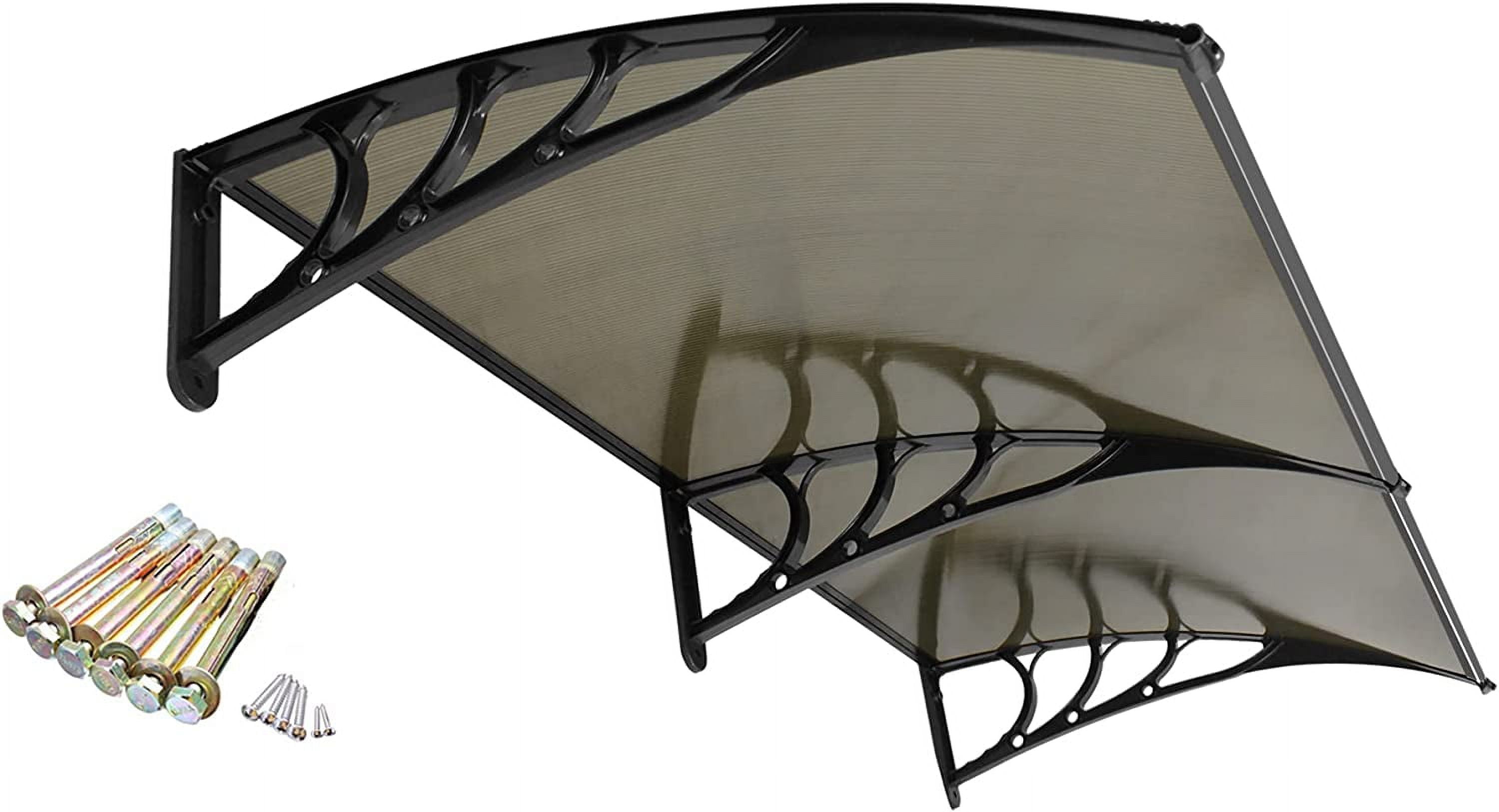 BuySphere Window Awning Door Canopy 40"x 80" Entry Awning Cover Patio ...