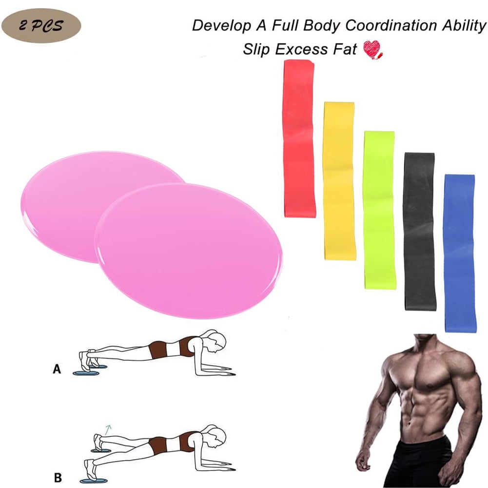 BuyWeek Sports Exercise Sliding Disc Disks Slider Workout Training ...