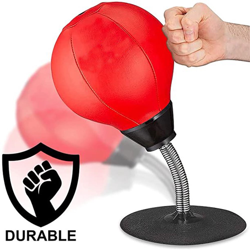 BuyWeek Stress Buster Desktop Punching Relief Ball - Suctions to Your ...