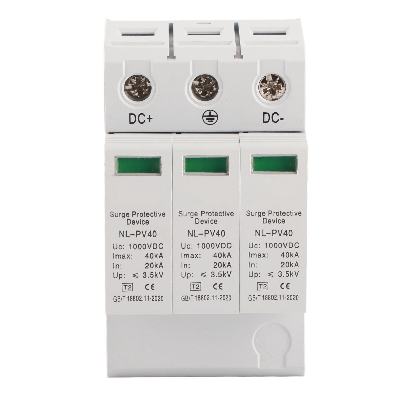 BuyWeek Surge Protective Device, 20‑40KA 3P 1000V House Surge Protector ...