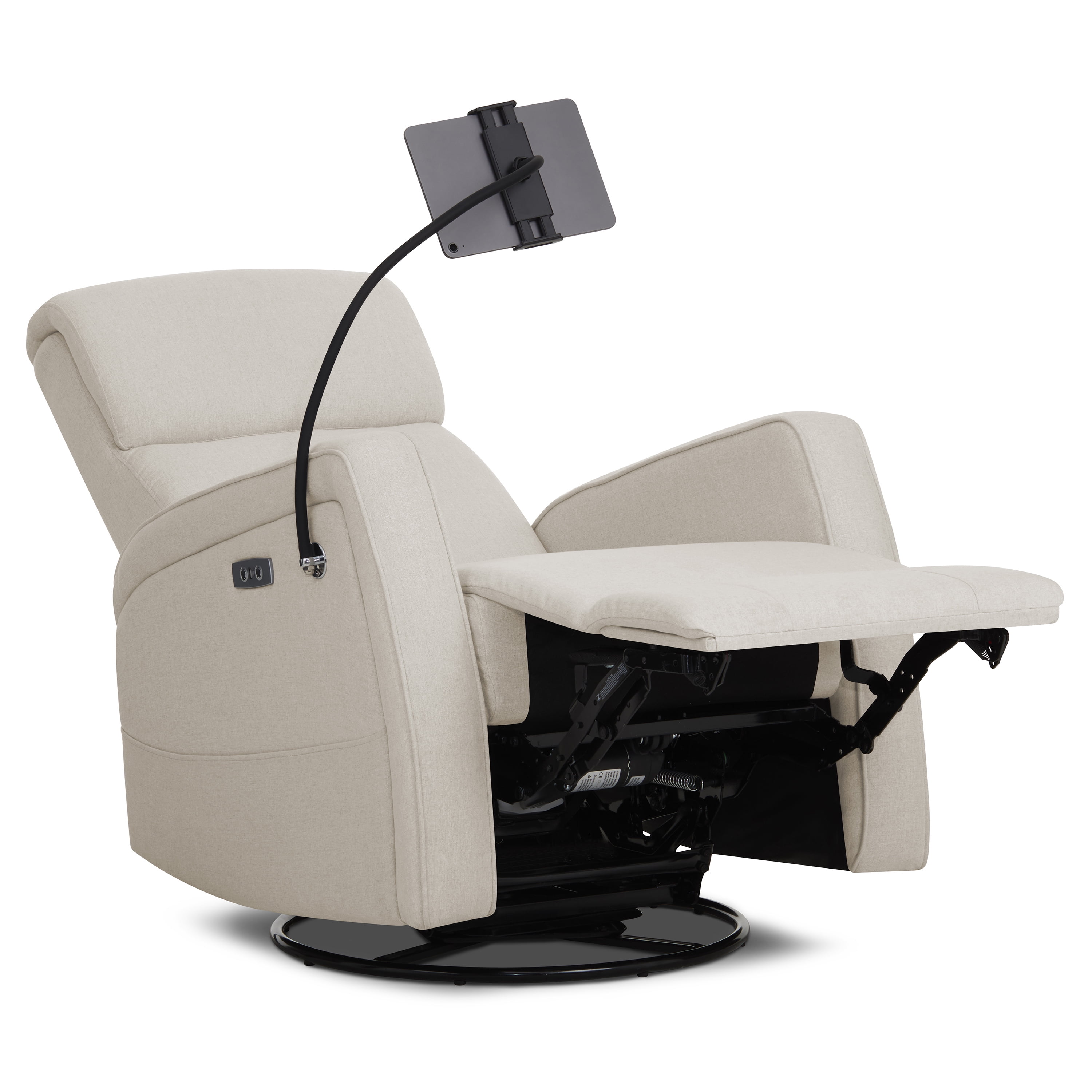 Buybuy BABY by Evolur Maverick Power Recline Glider with Device Holder ...