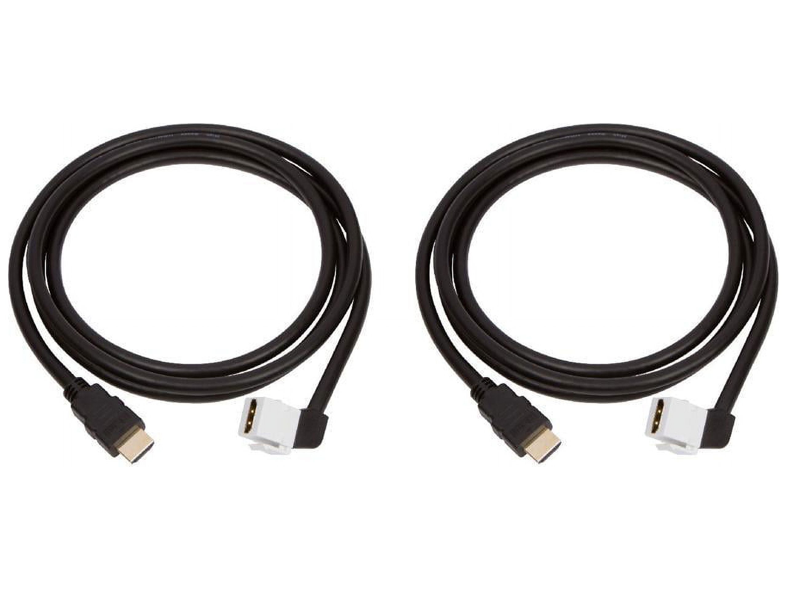 Buyer's Point HDMI Keystone Cable, 6ft (1.8m) 28 AWG, with Ethernet ...