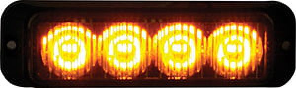 Buyers 8891130 4" LED Surface Mount Strobe Light Amber 19 Flash ...