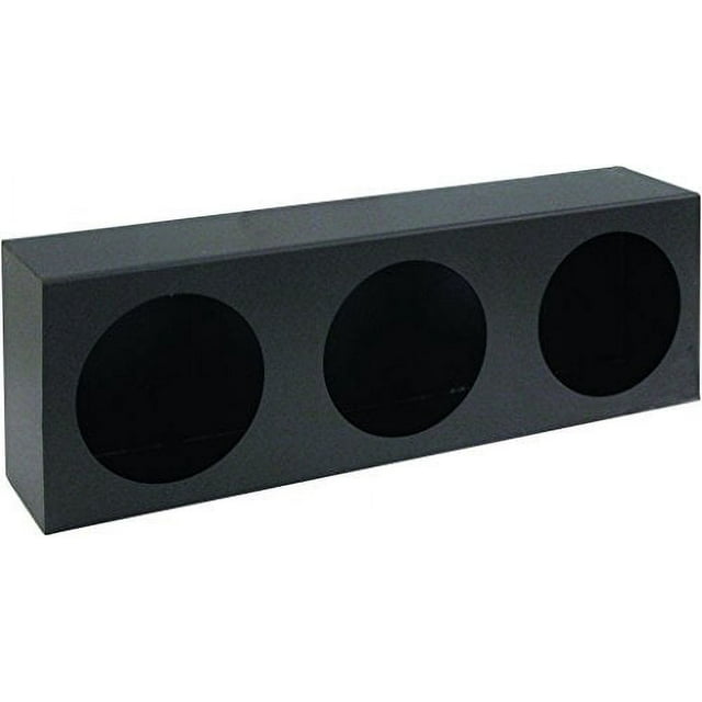 Buyers Black Powder Coated Steel Trucks Triple Round Light Box for 4 ...