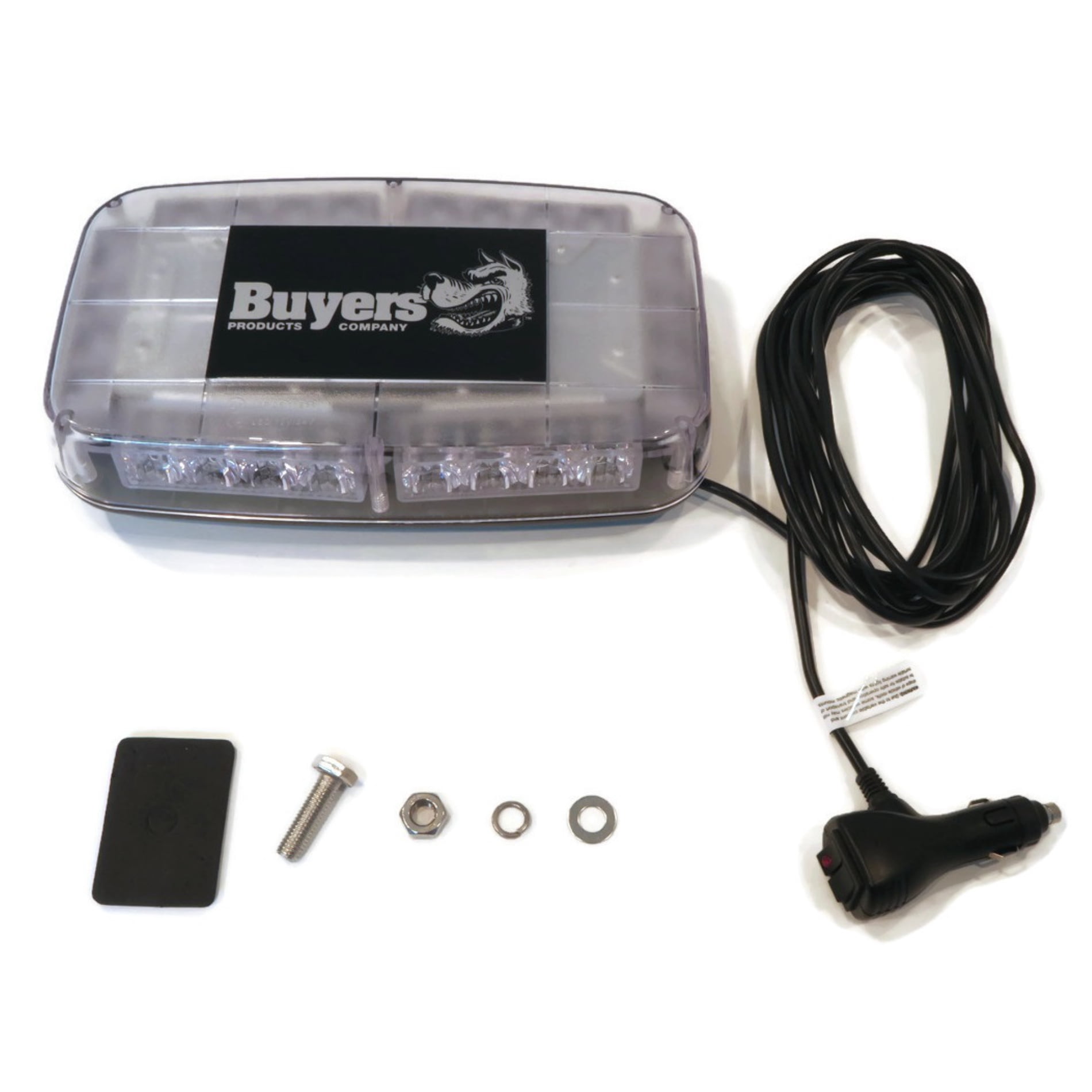 The ROP Shop Universal 12V LED Rectangular Amber Mini Light Bar with ...