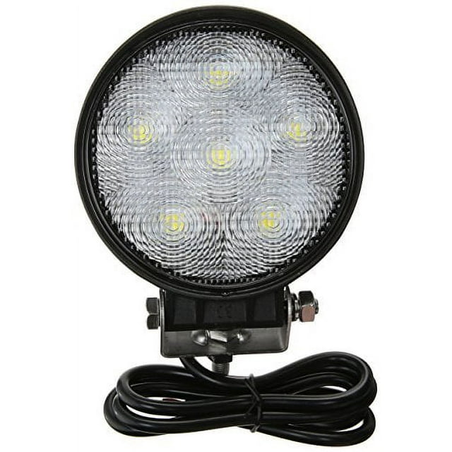 Buyers Products 1492115 Clear Round 6 LED Flood Light (12-24 VDC ...