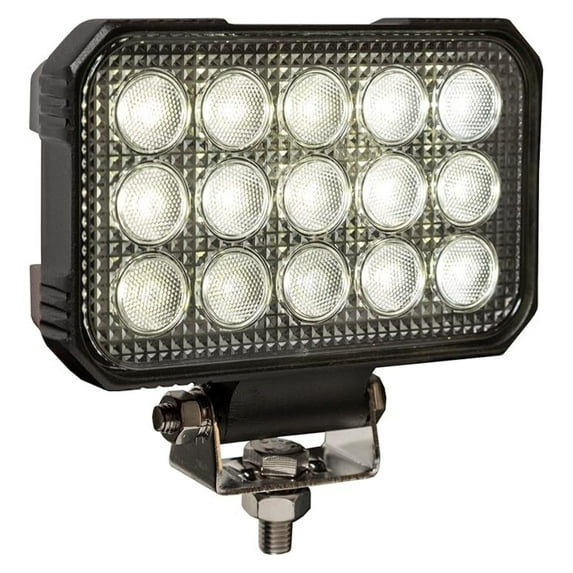 Buyers Products 1492196 Ultra Bright 6 Inch Wide Rectangular LED Flood ...