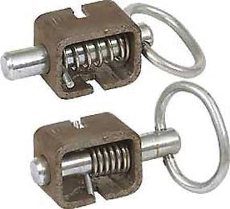 Buyers Products 3ULU6 W/Tube and Plunger Spring Latch - Walmart.com