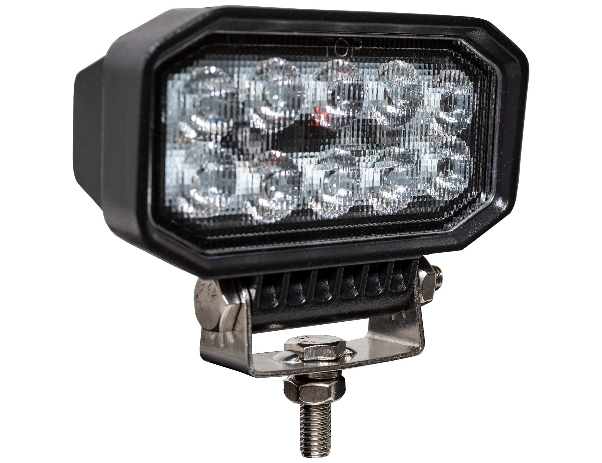 Buyers Products 4.5 Inch MMF7 Wide Rectangular LED Flood Light, 1800 ...