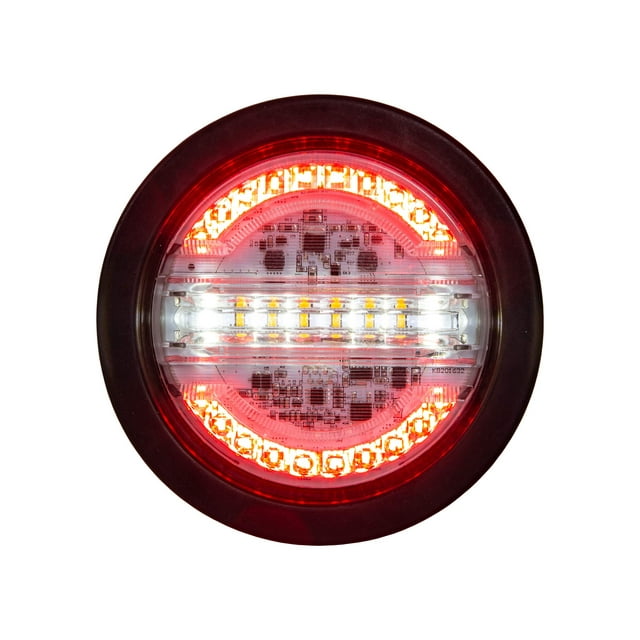Buyers Products 5624432 4" RRF12 LED Stop/Turn/Tail, DOT Backup & Amber ...