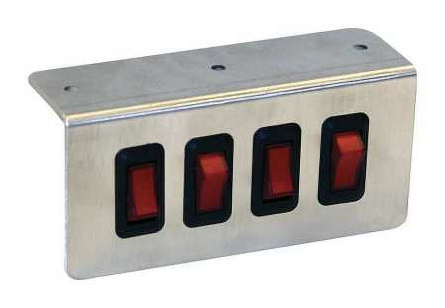 Buyers Products 6391004 Aluminum Switch Panel - Walmart.com