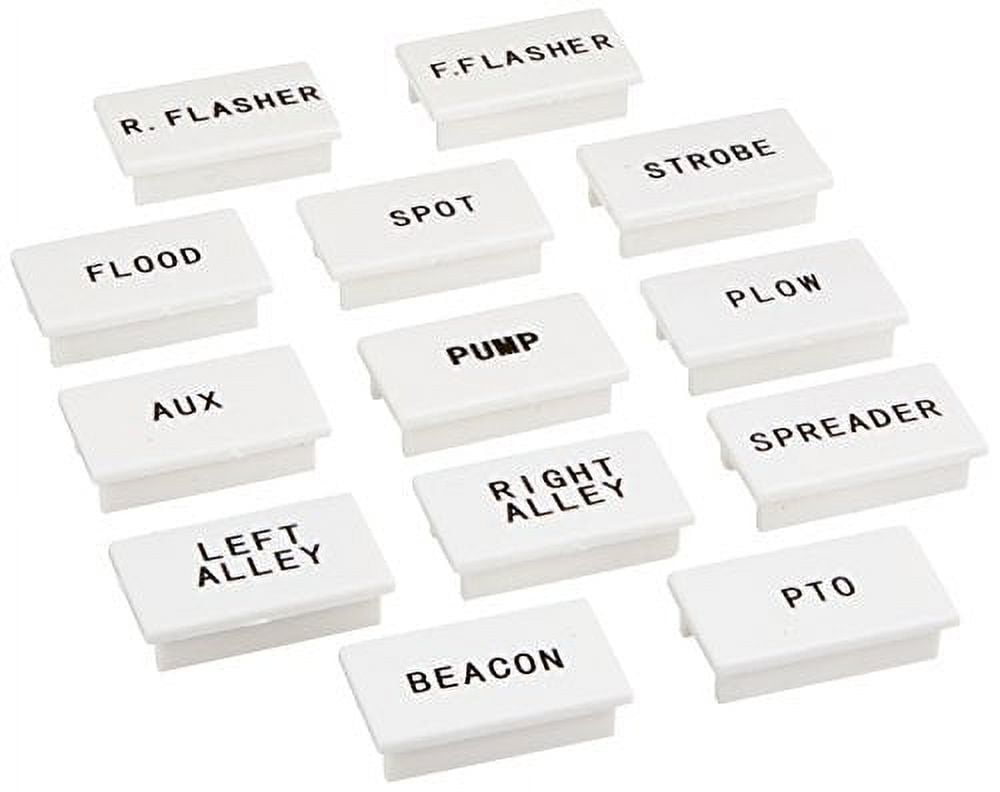 Buyers Products 6391106 Illuminated 6-Function On Switch Box, black ...