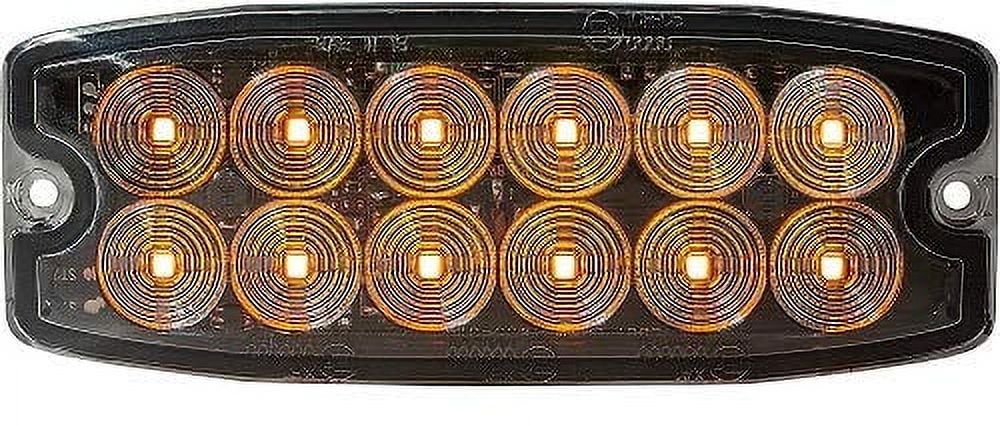 Buyers Products 8890400 5 SSF20 Inch Ultra Thin Strobe Light, Amber, 12 ...