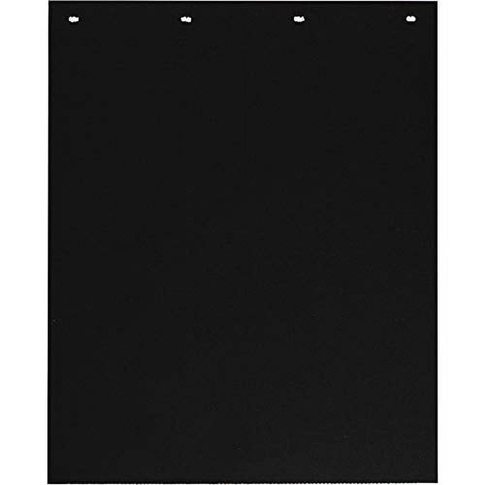 Buyers Products B24PSRPB, Spray Reducing Grooved Black Polymer Mudflaps ...