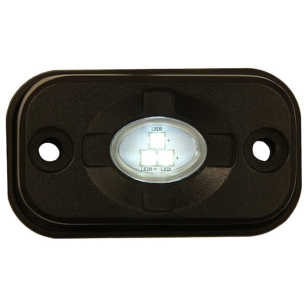 Buyers Products Flood Light,Clear,Rectangular,1260 lm,3" 1492139 ...