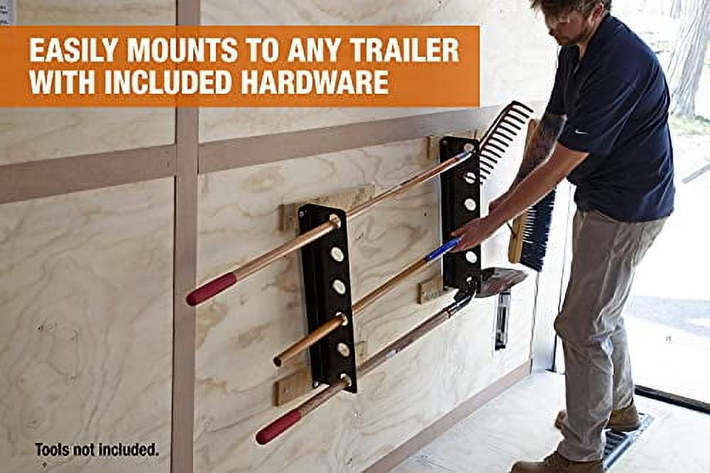 Buyers Products LT37 Hand Rack for Enclosed Landscaping Truck Trailers ...