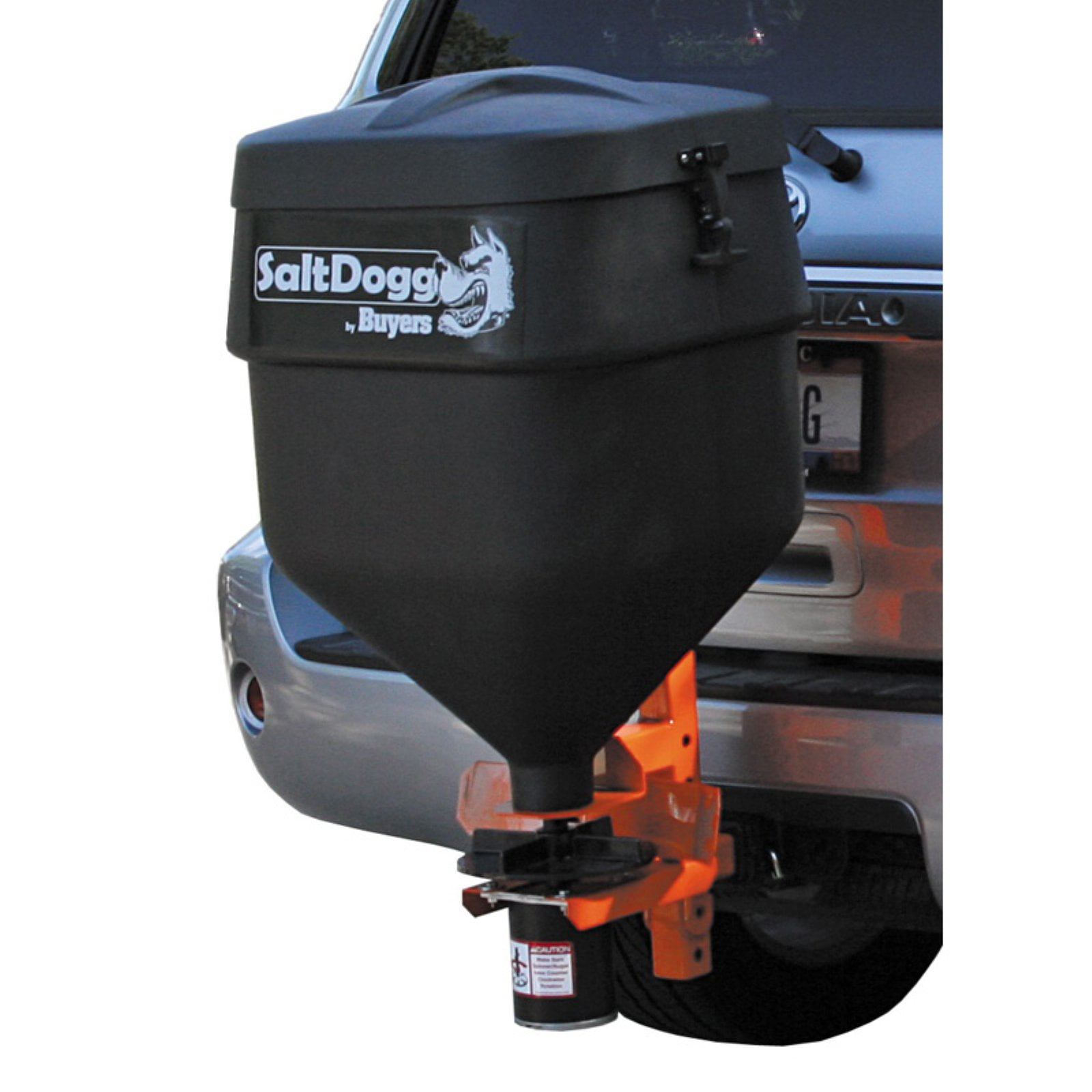 SaltDogg Professional-Grade Winter Driveway Tailgate Hitch Salt ...