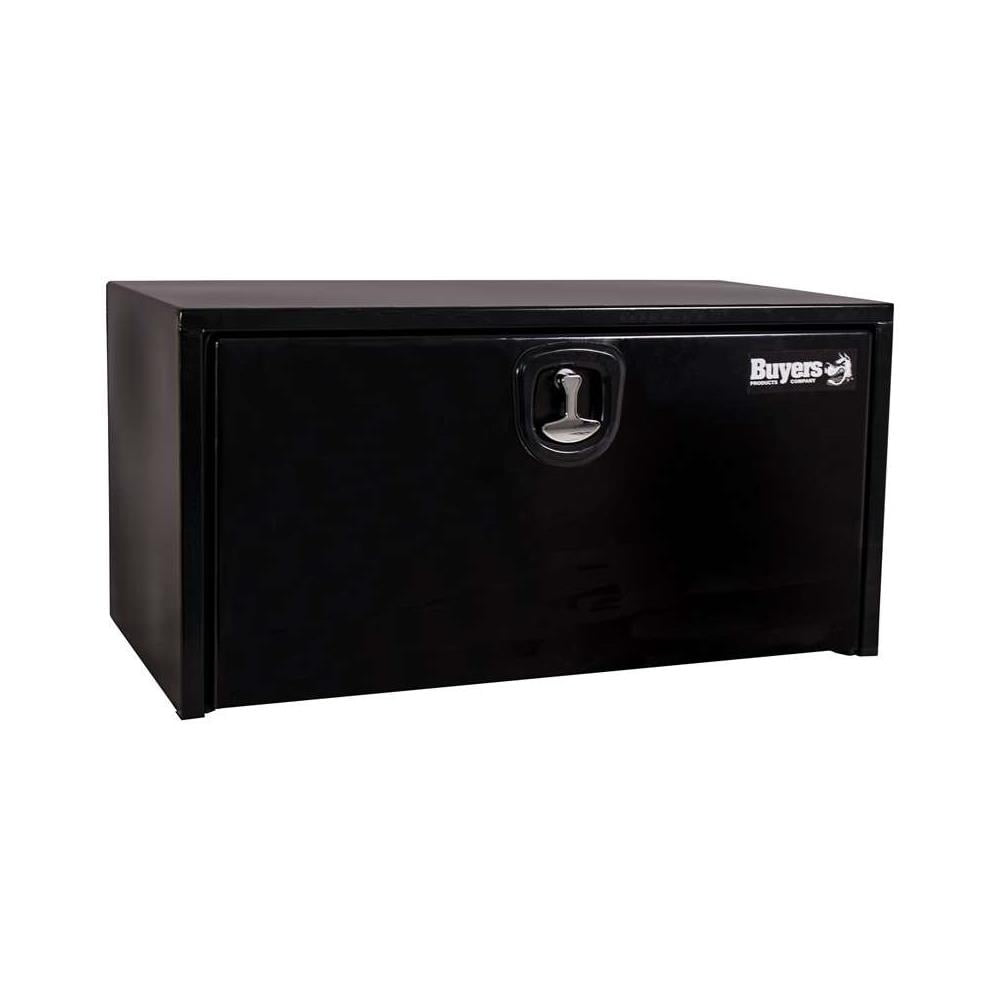 Buyers Products 1734505, 24x24x36" Textured Matte Black Steel Truck Box ...