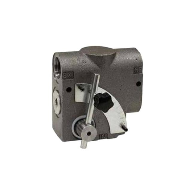 Buyers Side Ported Adjustable Flow Control Valve HFDL075 3/4" NPT Ports ...