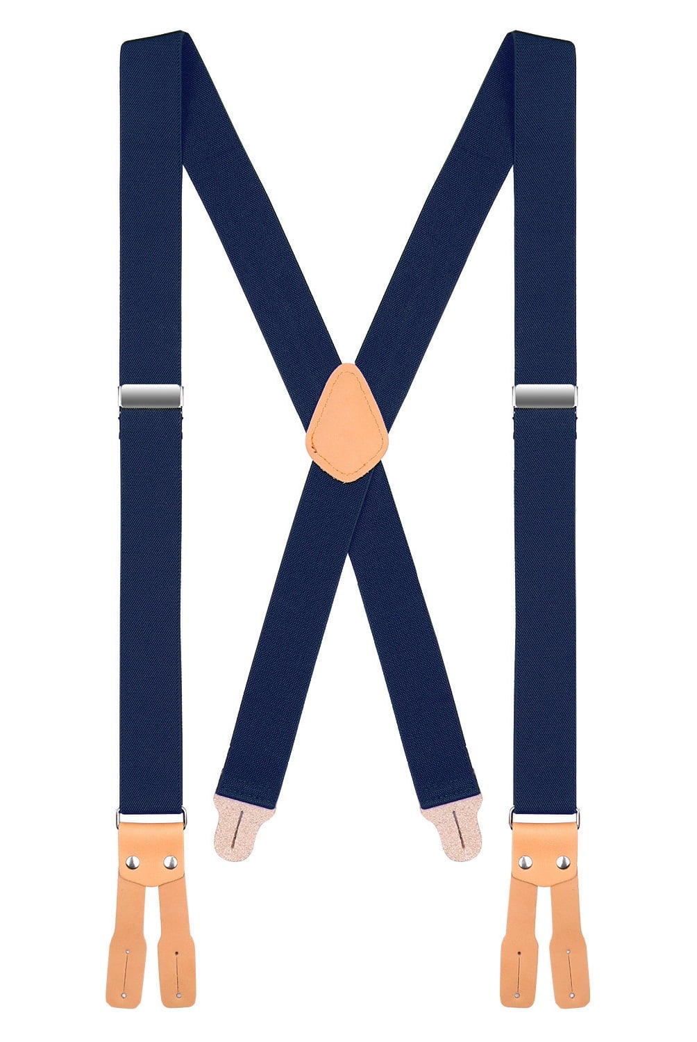 Buyless Fashion Button End Logger Work Suspenders for Men - 48 ...