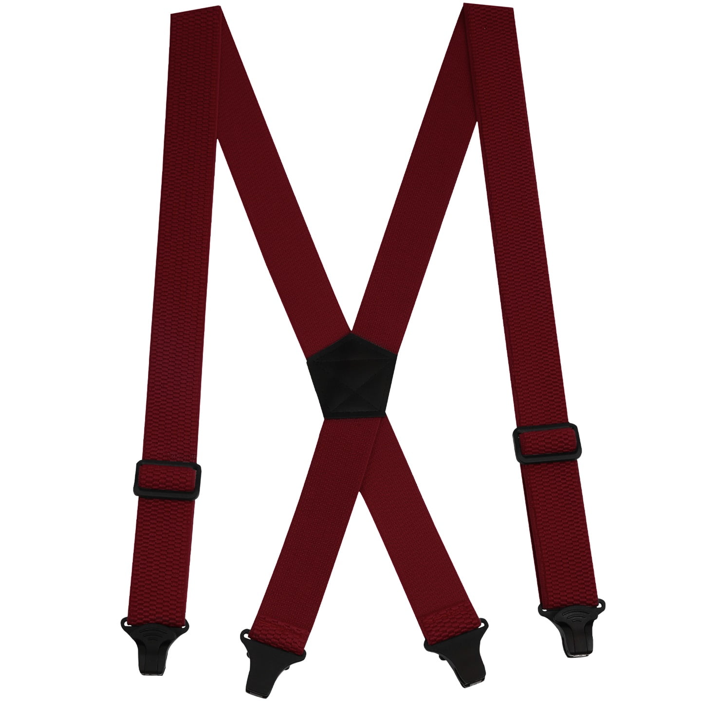 Buyless Fashion Heavy Duty Suspenders for Men - 48" Adjustable Straps 1 ...
