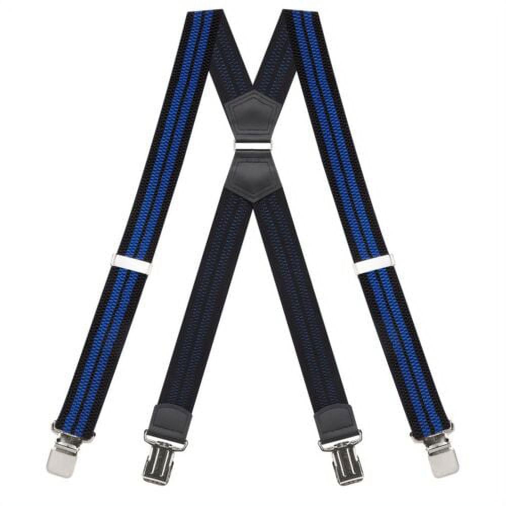 Buyless Fashion Heavy Duty Suspenders for Men - 48" Adjustable Straps 1 ...
