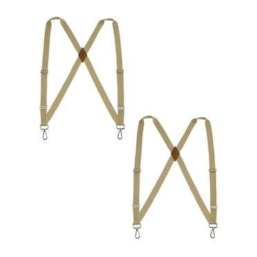 Buyless Fashion Trucker Suspenders for Men - 48" Elastic Adjustable ...