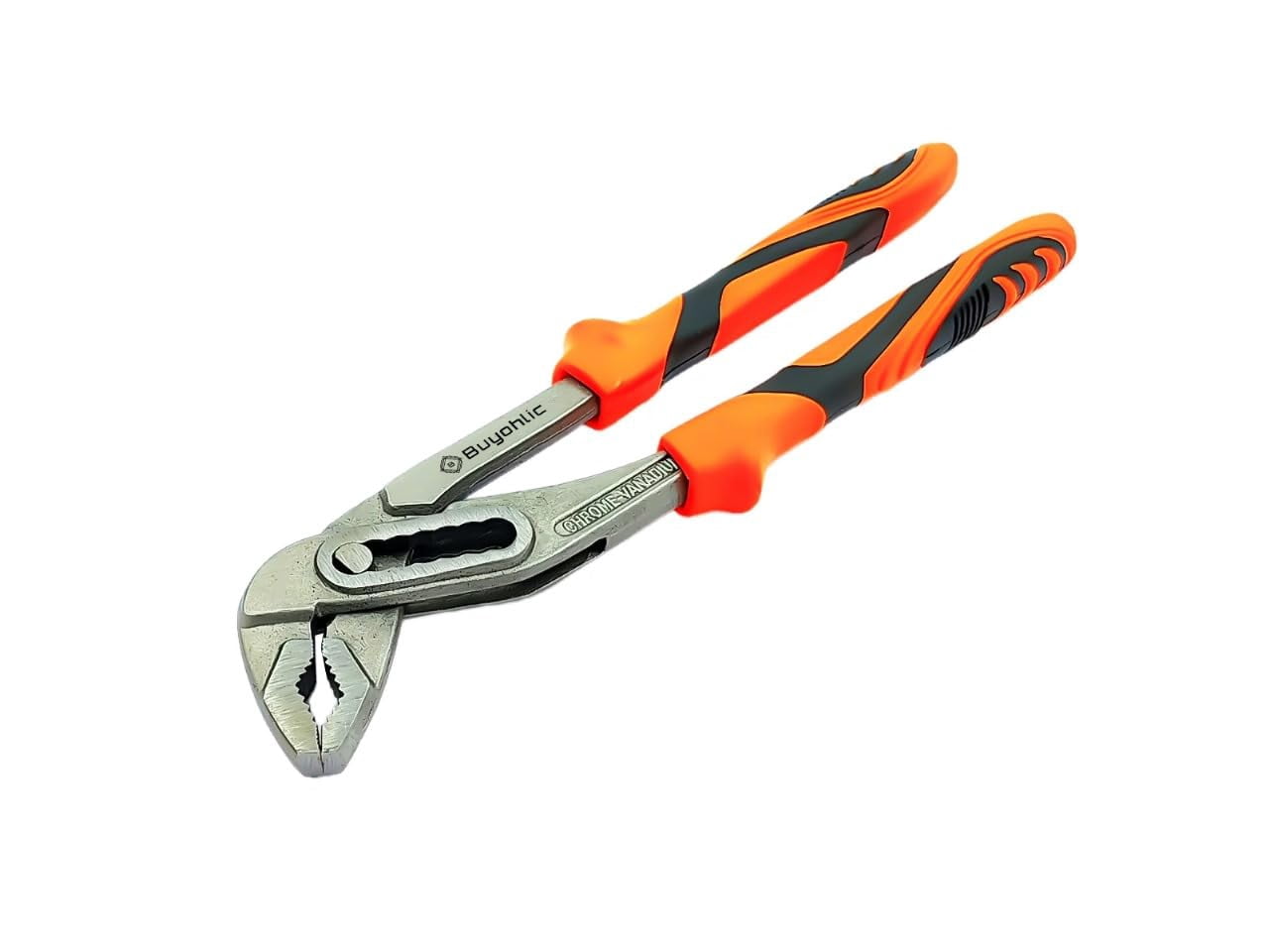 Buyohlic 10-Inch Self Adjusting Locking Groove Joint Pliers, V-Jaw ...
