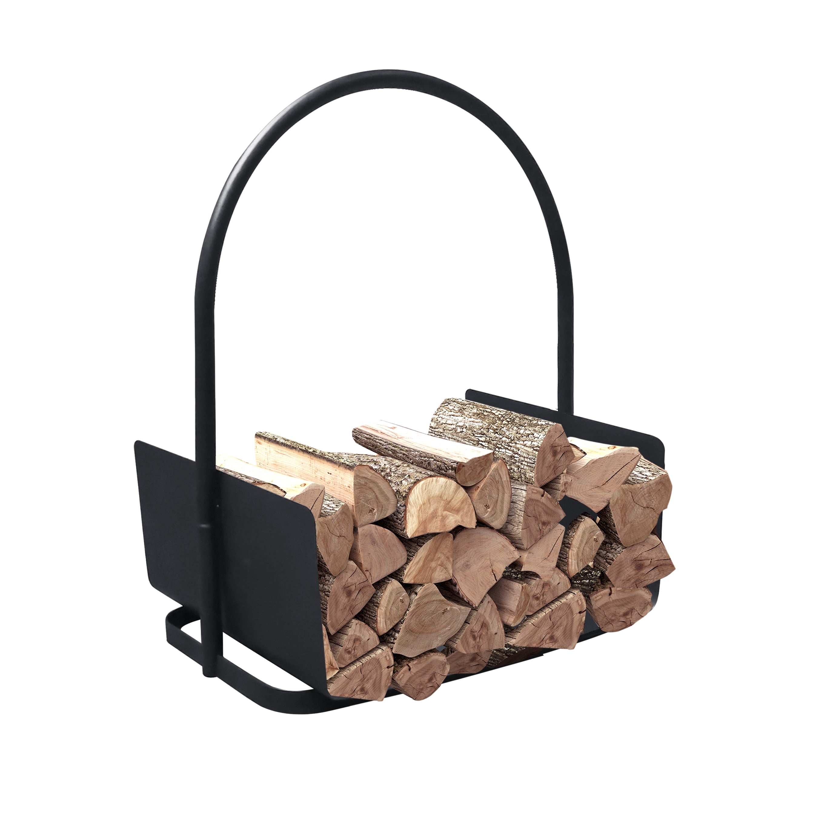 Buytoshop Hand-held Fire Wood Storage Rack,for Outdoor or Indoor ...