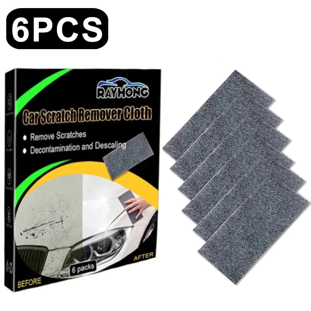Buywon 6PCS Nano Sparkle Cloth Car Scratch Remover, Nanosparkle Cloth ...