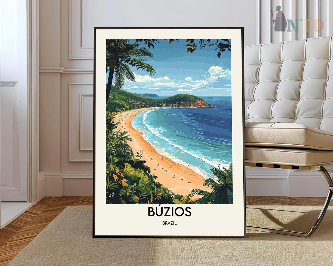 Buzios Print, Buzios Poster, Buziosbuzios Art Print, Buzios Photo ...